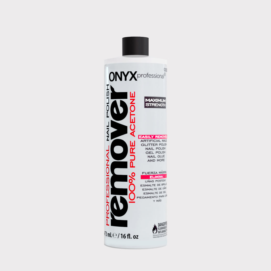 ONYX Professional® 100% Acetone Nail Polish Remover - 16 oz