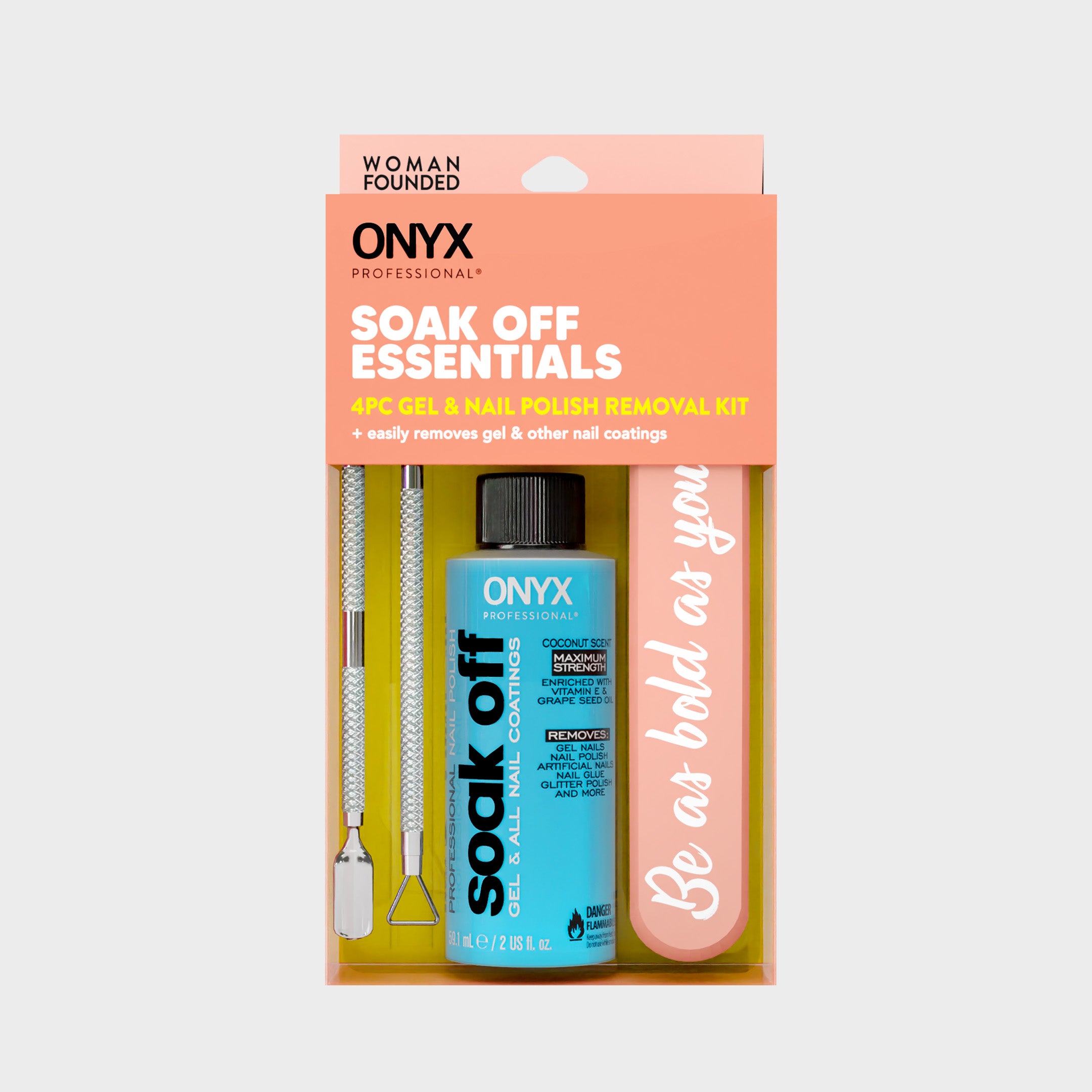 Soak Off Essentials Gel Polish Removal Kit – ONYX Professional®