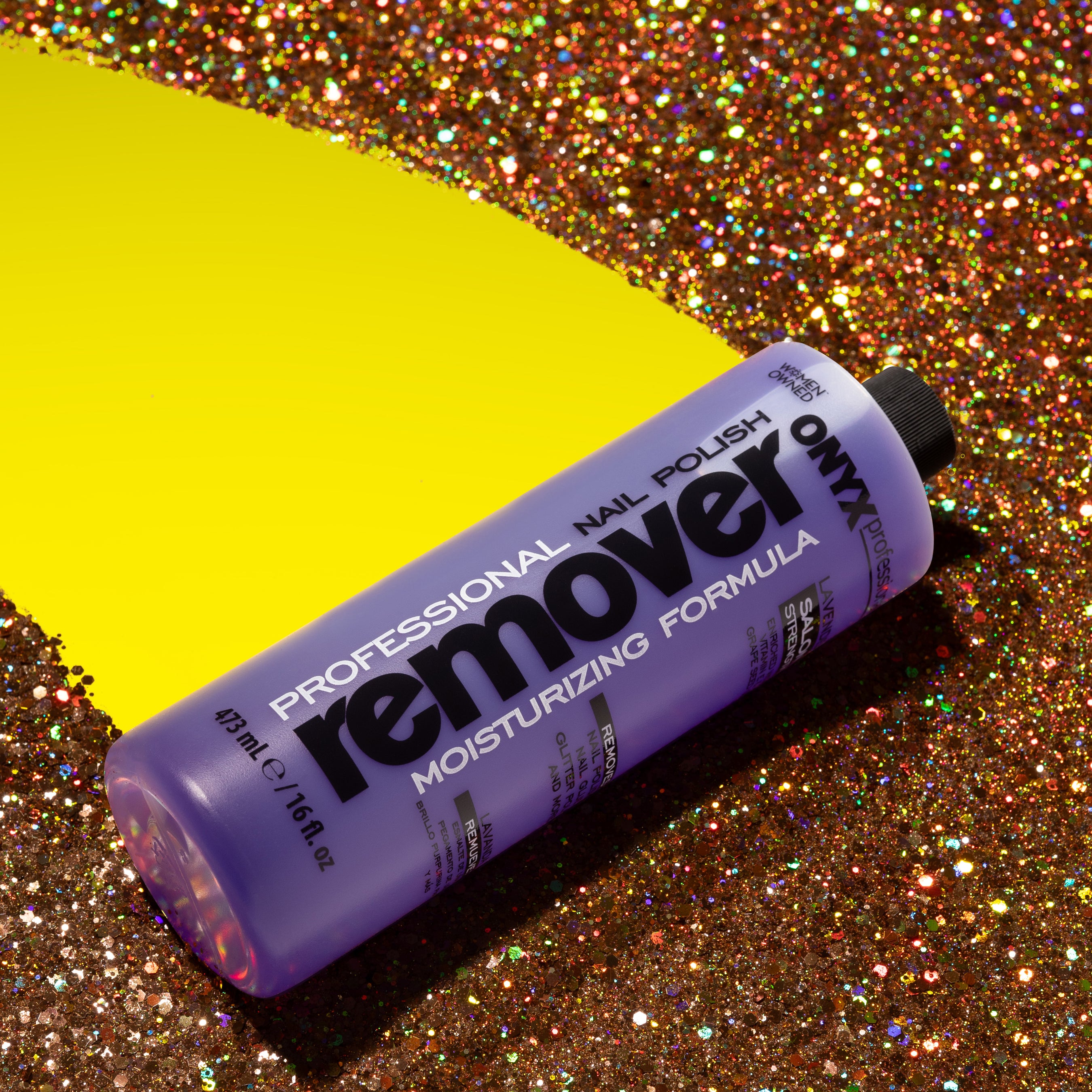 Moisturizing Acetone Nail Polish Remover - Lavender Scented - 16 oz ...